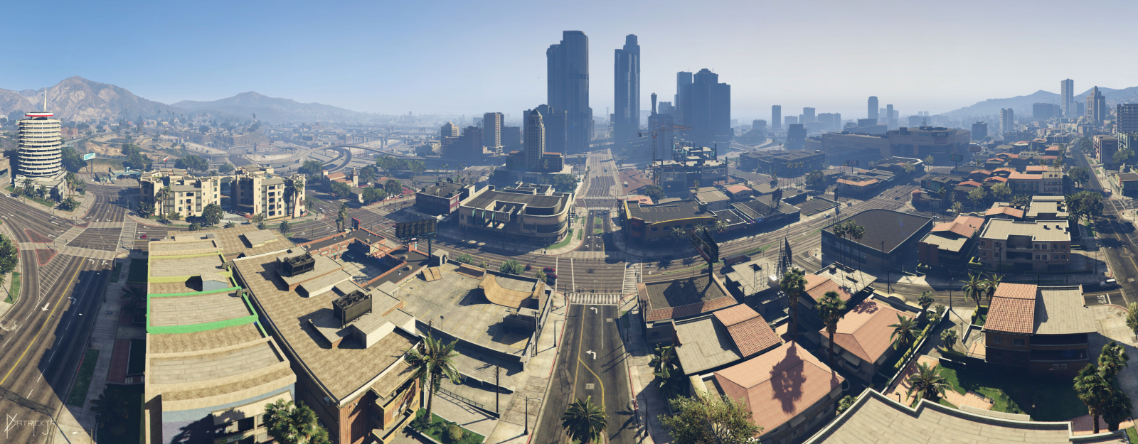 Los Santos Gta V Skyline